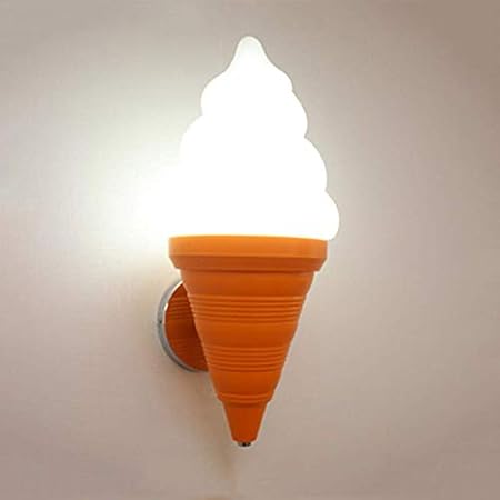 Ice Cream Night Light Desk Table Lamp Kids Children Bedroom Decor Light ...