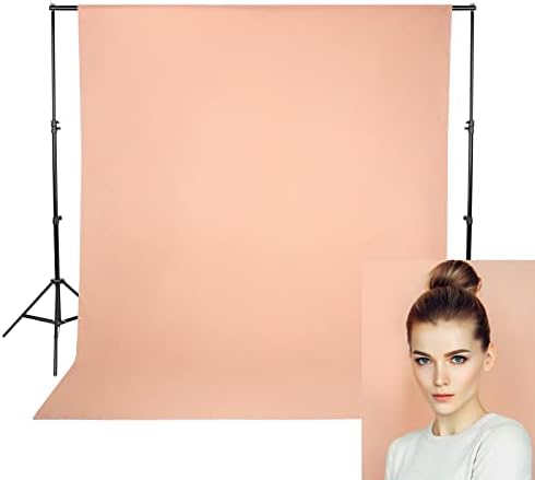 Amazon.com : Kate 5x7ft Pure Pink Backdrops Light Pink Solid Color ...