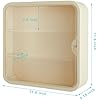 Amazon.com: White Miniature Display Case for Collectibles Figures, 12 ...