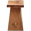 Design Tabouret FINCA | en Bois, Marron | Chaise en Bois de Teck ...