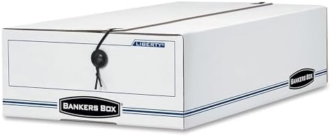 Amazon.com: Bankers Box 00022 Liberty Record Size Storage Box, 9-1/2 x ...