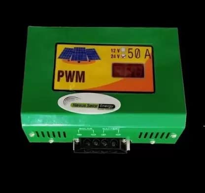 NEXUS SOLAR ENERGY PWM50A12V PWM Solar Charge Controller : Amazon.in ...
