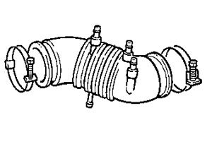 Toyota 17882-42020 Air Cleaner Hose : Amazon.in: Car & Motorbike