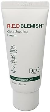 Amazon.com: Dr.G Red Blemish Clear Soothing Cream, 70ml - Moisturizing ...