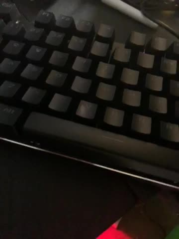 Watch ONE-UP G300 LED Rainbow Backlit Mechanical Gaming Keyboard Small ...
