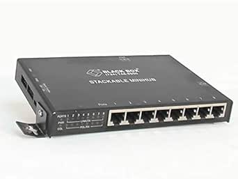 BLACK BOX 1/Pkg LE2801A-FO Stackable MINIHUB 12VDC 1A: Amazon.com ...