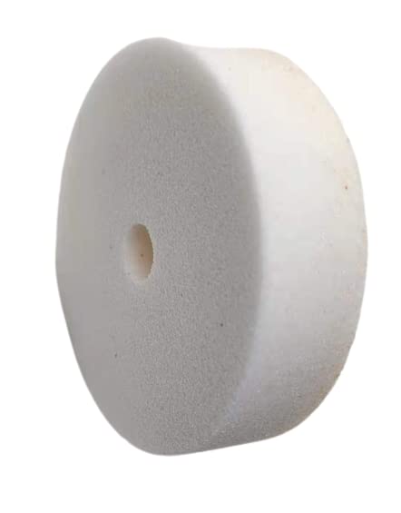 WA 3PCS - 3" Mini Vitrified Bench Grinding Wheel, White, Gtri #80, 3/8 ...