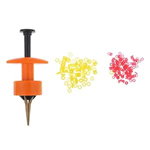 Generic 1 Pieces Portable Copper, Bloodworm Clip Baits Earthworm Clip ...