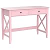Amazon.com: Lewahom Writing Computer Desk with Drawers, Cute Modern ...