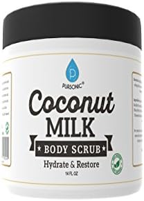 Amazon.com : Pure Body Naturals Exfoliating Body Scrub with Hydrating ...