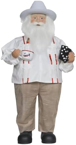 Amazon.com: Cuban Santa Claus, 34 Inch Santa Cubano, Christmas Decor ...