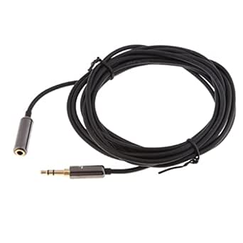 MHT 3.5mm Extension Audio Male To Female Headphone Cable 10ft : Amazon ...