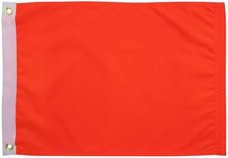 Amazon.com: FLAGWIN Orange Flag 12x18 Inches, Safety Flag Small Heavy ...