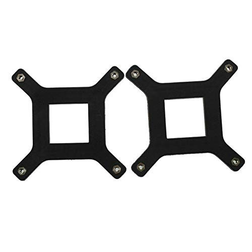 ELECTROPRIME 2 Pcs CPU Heatsink Fan Bracket Backplate for Socket LGA775 ...