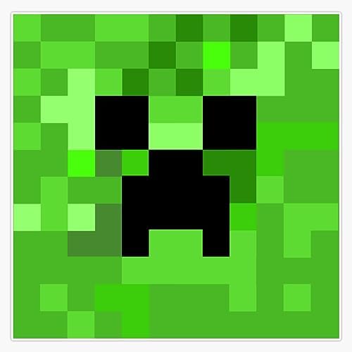 Amazon.com - Creeper Head Sticker Bumper Sticker Vinyl Decal 5"