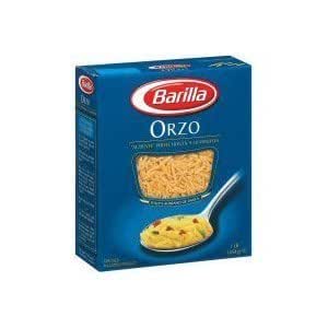 Amazon.com : Barilla Orzo Pasta 16 oz (Pack of 16) : Noodles : Grocery ...