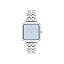 Amazon.com: Coach Cass Women's 2H Quartz Watch - 28mm Square Stainless ...