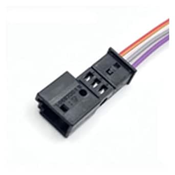 Amazon.com: Connector 1/5/10Pcs 3 Pin Stereo Connector Wiring Harness ...