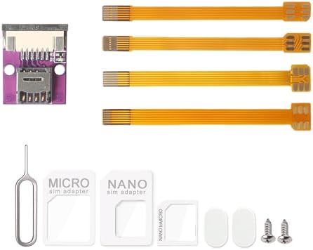 Amazon.com: PinQiongZhe ESIM to Nano SIM Card Extension Cable ESIM Card ...