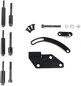 Amazon.com: Motion Raceworks Low Mount Passenger Billet LS Alternator ...