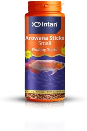 Intan Growel Arowana Sticks (Small 2X6Mm Floating)|120Gm-Highly ...