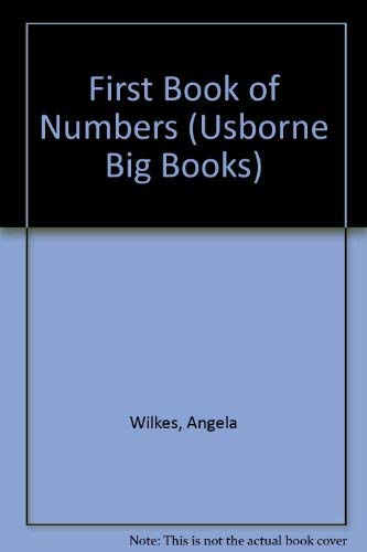 First Book of Numbers (Usborne Big Books) : Wilkes, Angela, Zeff ...