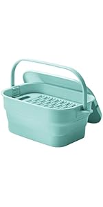 Amazon｜伊勢藤(ISETO) つけ置きバケツ 折りたためるつけ置き洗いバケツ ホワイト 7L 幅36.6×奥行24.6×高さ6.7~16cm 日本製 漂白剤対応 耐熱100℃ 洗濯板付 ...