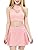 Amazon.com: C-ZOFEK Women Anime Pink Cosplay Outfit Heart Cutout Top ...
