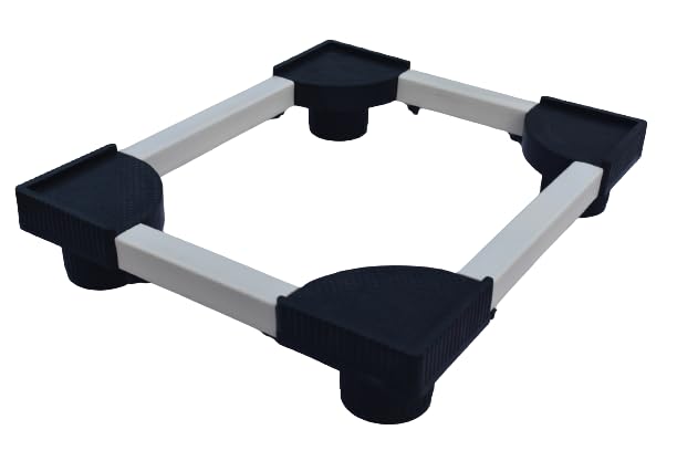 CNS PVC Adjustable Stand for Front & Top Load Washing Machine, Fridge ...