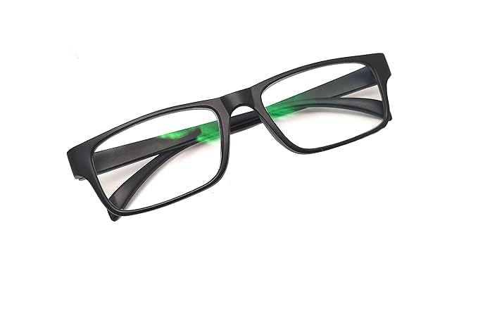 Buy N J HUB Ray Cut Glasses Full Rim UV Block & Anti-Reflection ...