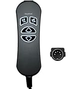 Amazon.com: ZKAD-5 5 Pin Lift Chair Remote Only Fit for 2 Motors Golden ...
