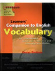 Amazon | Companion to English: Vocabulary (Learners Companion ...