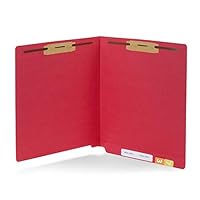 Dividers With Pockets File Folder Tabs 50 Blue End Tab Fastener File ...