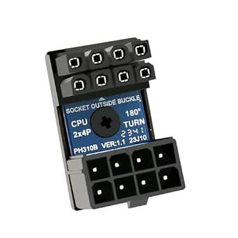 Amazon.com: xbiez Desktop CPU 8Pin Power Adapter Main Board 8pin to ...