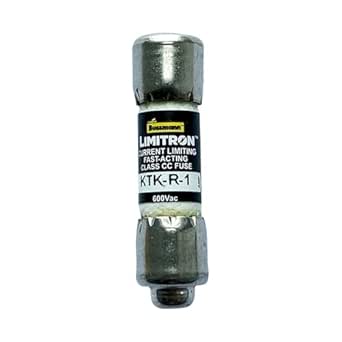New OEM KTK-R-1 KTK-R-1A 600Vac Fast Acting Fuse, Pack of 10: Amazon ...