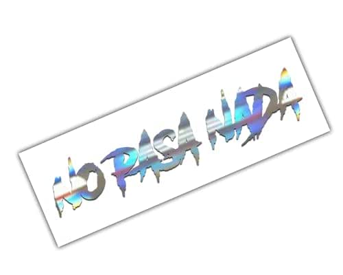 Amazon.com: No Pasa Nada Vinyl Decal Sticker - for Vehicle Window ...