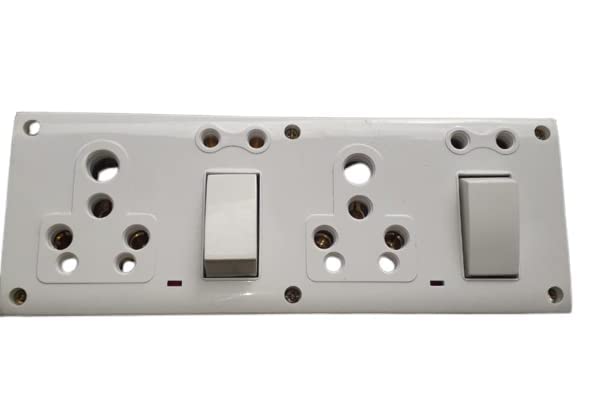 Buy Extension Boards 2 Socket with 2 Individual Switch, 2 mtr Extension ...