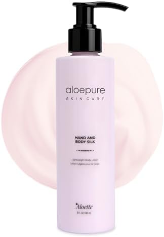 Amazon.com: Aloette Hand & Body Silk Lotion - Lightweight & Gentle ...