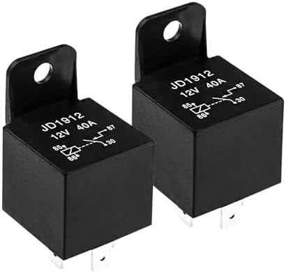 Amazon.com: 2PCS JD1912 40AMP 12V Relay Automotive Relay,High-Power ...