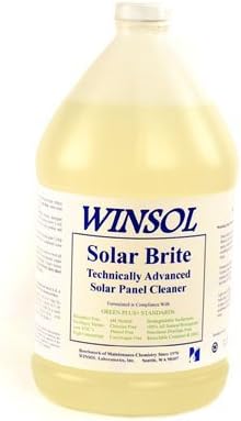 Amazon.com: Galón de jabón de limpieza de paneles solares Winsol Solar ...