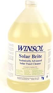 Amazon.com: Winsol Solar Brite Solar Panel Cleaning Soap Gallon : Patio ...