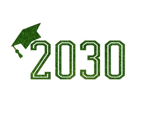 Amazon.com: Graduation Iron On Transfer, Senior Class of 2030 ...