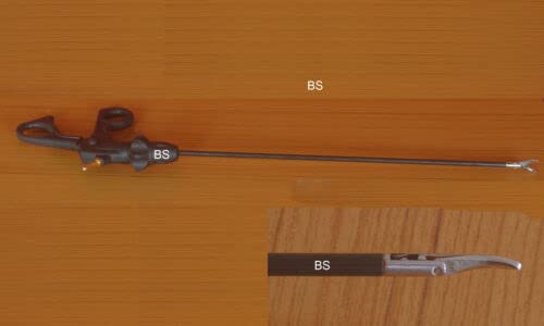 Laparoscopic Endoscopy Double Action Scissors curved 3X330 MM : Amazon ...