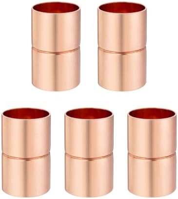 YTKavq Straight Copper Fittings,1/4 Inch ID Welding Joint for HVAC ...