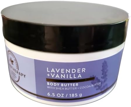 Amazon.com : Bath and Body Works Lavender Vanilla Aromatherapy Body Butter 6.5 Ounces : Beauty ...