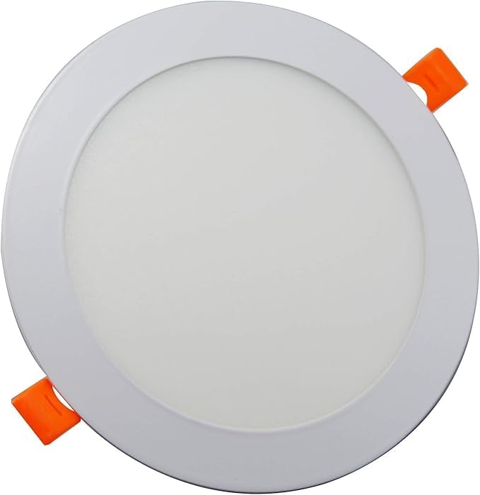MAAX 20W Round LED Panel Light, 8 Inches, 6000K White, pack of 2: Buy ...