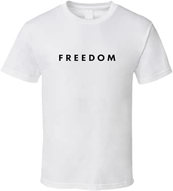 Freedom White T Shirt | Amazon.com