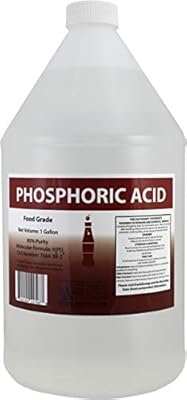 1 Gallon 85% Food Grade Phosphoric Acid Rust Remover Clean Etch Metal