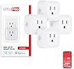 UltraPro Smart Plug WiFi Outlet Works With Alexa, Echo & Google Home ...