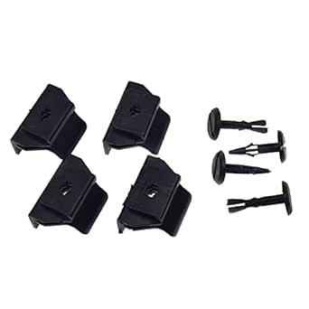 Car 2 Clips & 2 Pins Front Fender Liner Clip Bumper Cover Clip For ...
